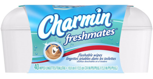 Charmin Freshmates Flushable Wipes