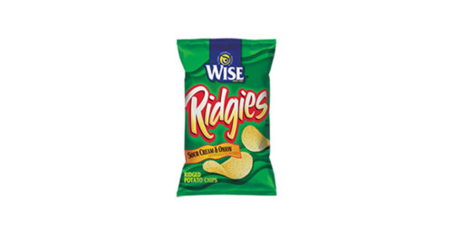 Wise Cheddar & Sour Cream Ridgies Potato Chips
