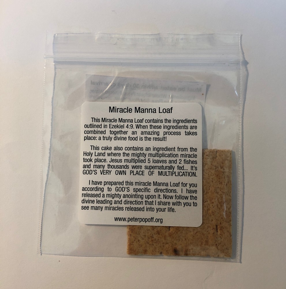 Peter Popoff’s ‘Miracle Spring Water’ - Truth in Advertising