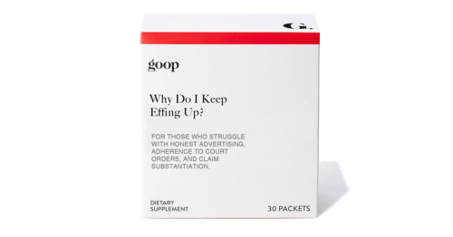 Goop - Truth in Advertising