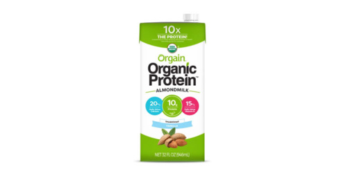 Orgain Unsweetened Vanilla Organic Protein Almondmilk