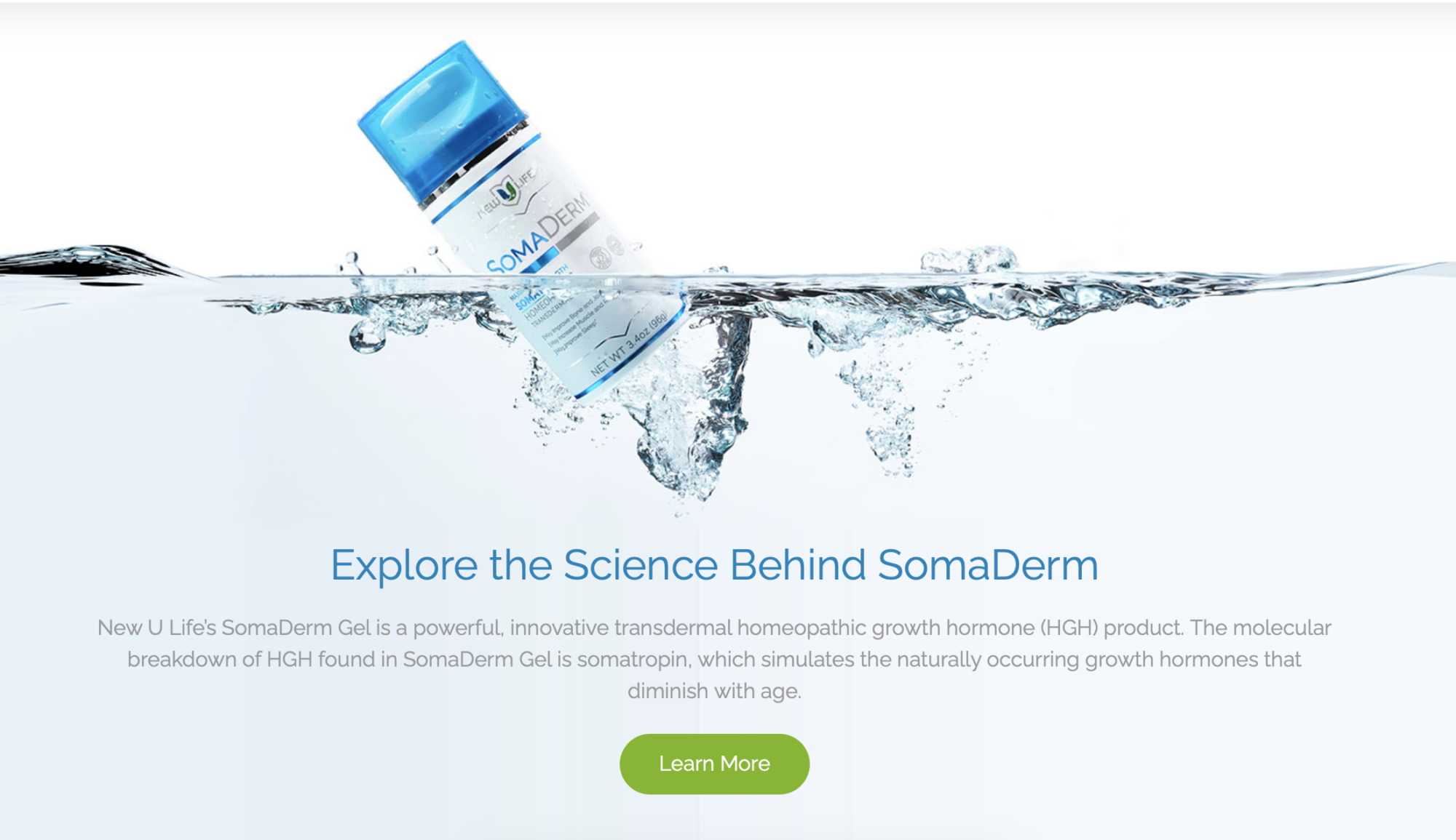 Will New U Life Finally Admit SomaDerm Doesn’t Contain HGH?