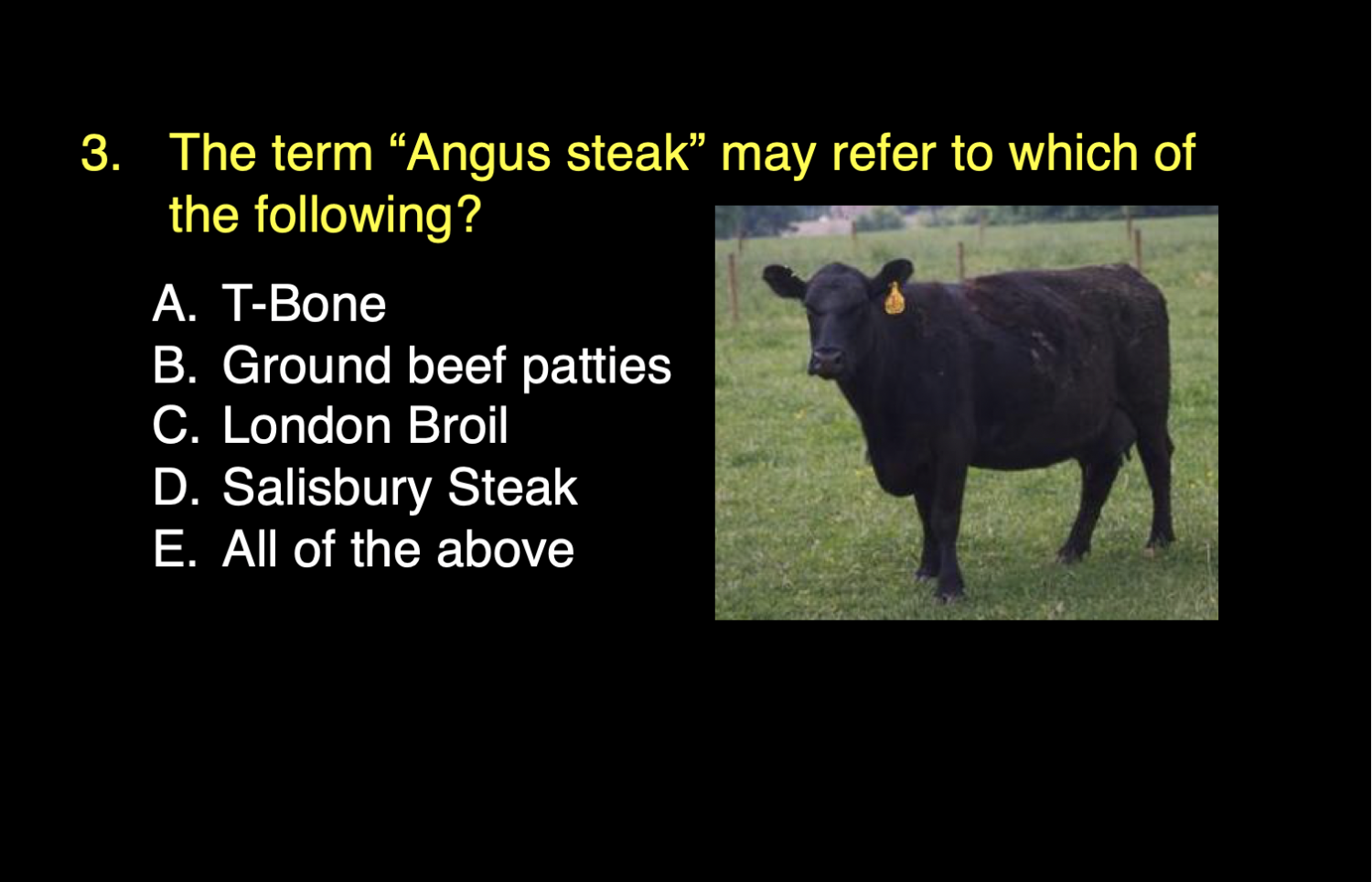 2020 Reasonable Consumer Quiz