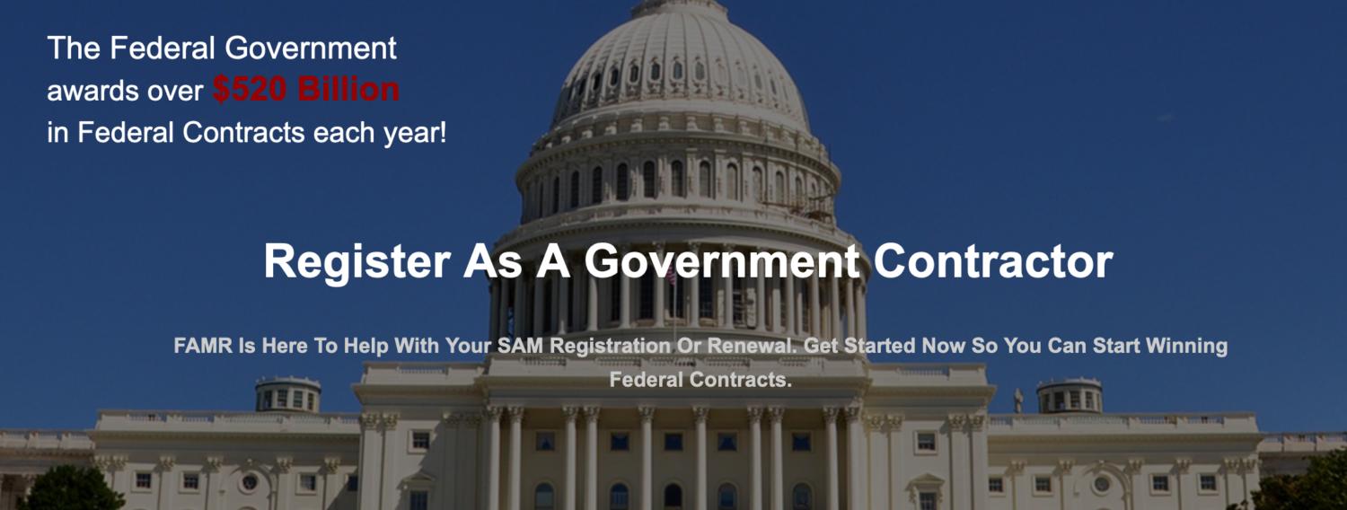 US Federal Contractor Registration