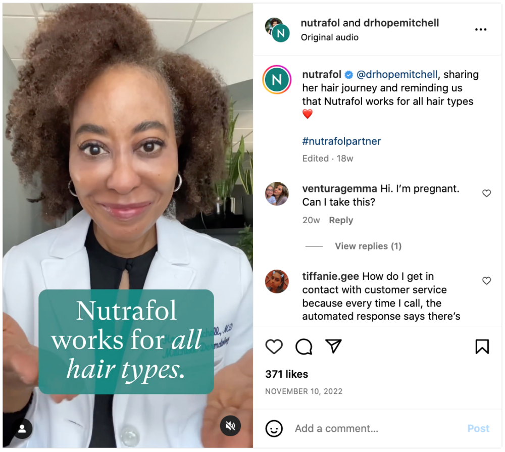 Hair-Raising Claims by Unilever’s Nutrafol Reported to Regulators