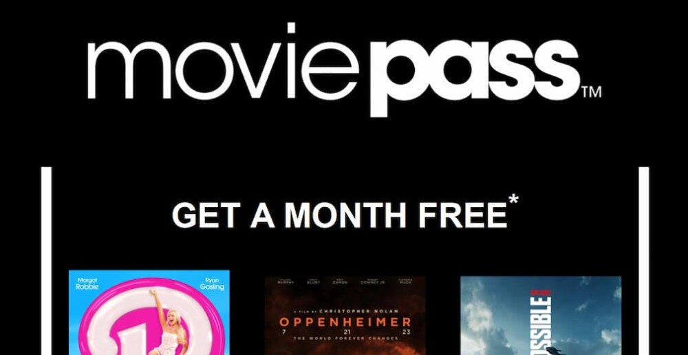 MoviePass: ‘Get a Month Free’