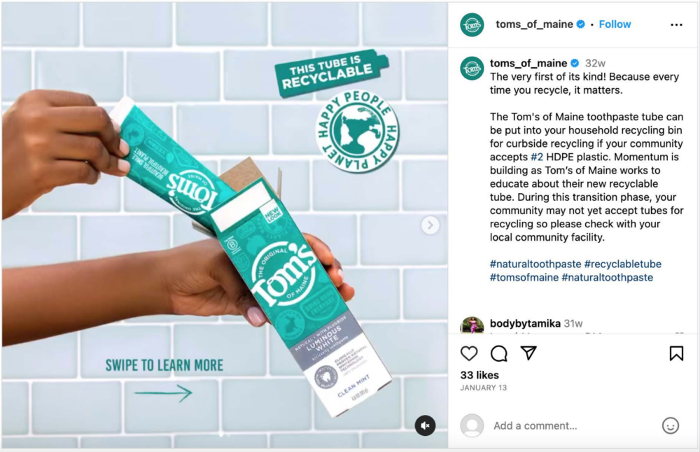 Colgate, Tom’s of Maine Need to Brush Up on What ‘Recyclable’ Means to ...