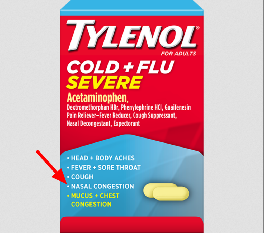 CATrends: OTC Cold and Flu Meds Falsely Marketed as Nasal Decongestants