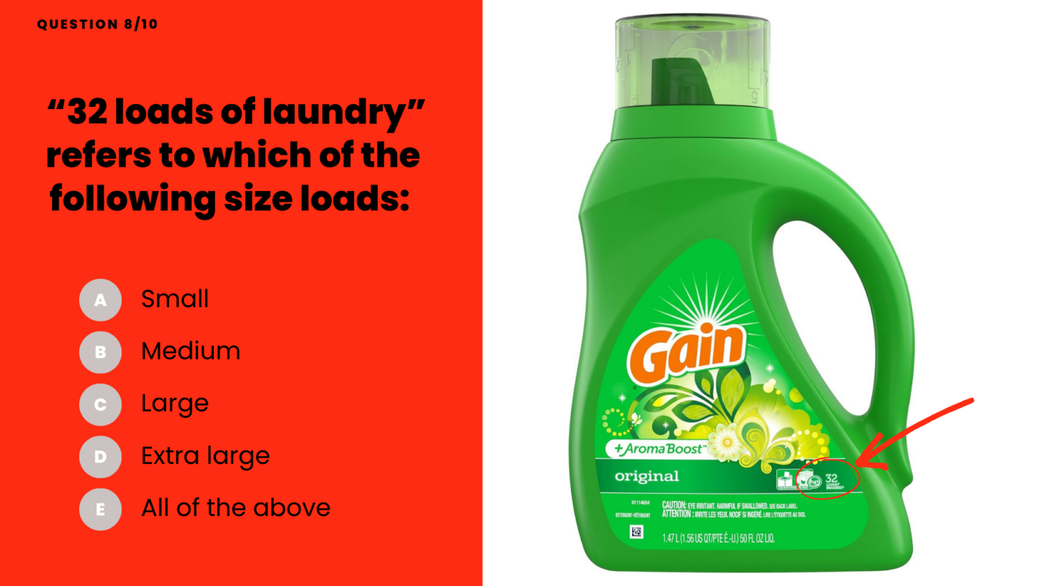 2023 Reasonable Consumer Quiz