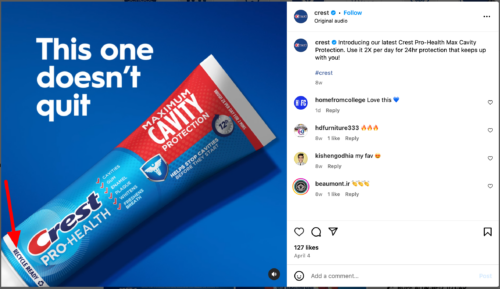 Crest 'Recycle Ready' Toothpaste Tubes