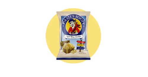Pirate’s Booty Aged White Cheddar Puffs, Cheddar Blast Puffs, and Smart ...
