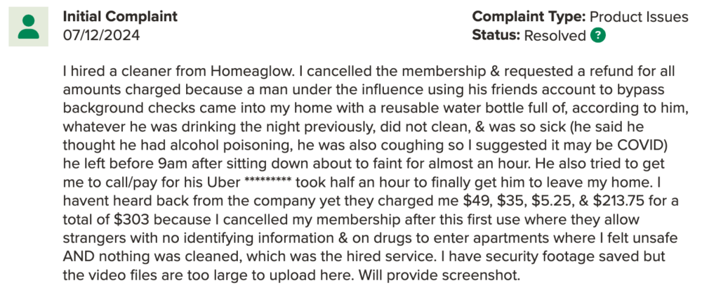 Taking the Shine Off Homeaglow’s ‘$19 Cleaning Service’