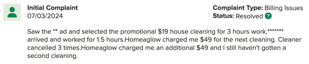 Taking the Shine Off Homeaglow’s ‘$19 Cleaning Service’