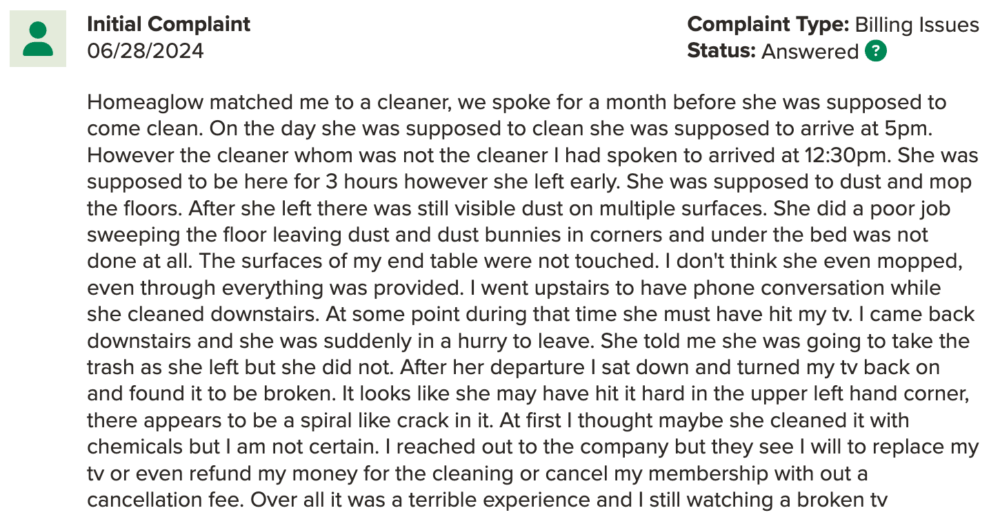 Taking the Shine Off Homeaglow’s ‘$19 Cleaning Service’