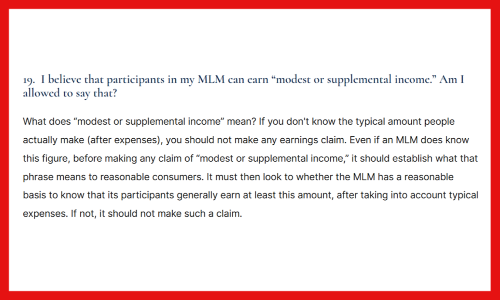 So You Say Your MLM Offers “Supplemental Income” – What Does That Mean ...