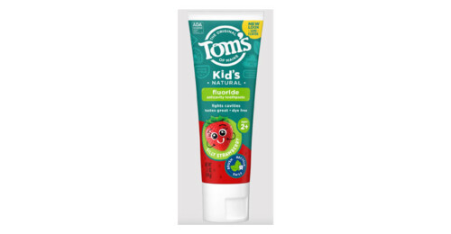 Tom’s of Maine Kid’s Natural Fluoride-Free Silly Strawberry Toothpastes