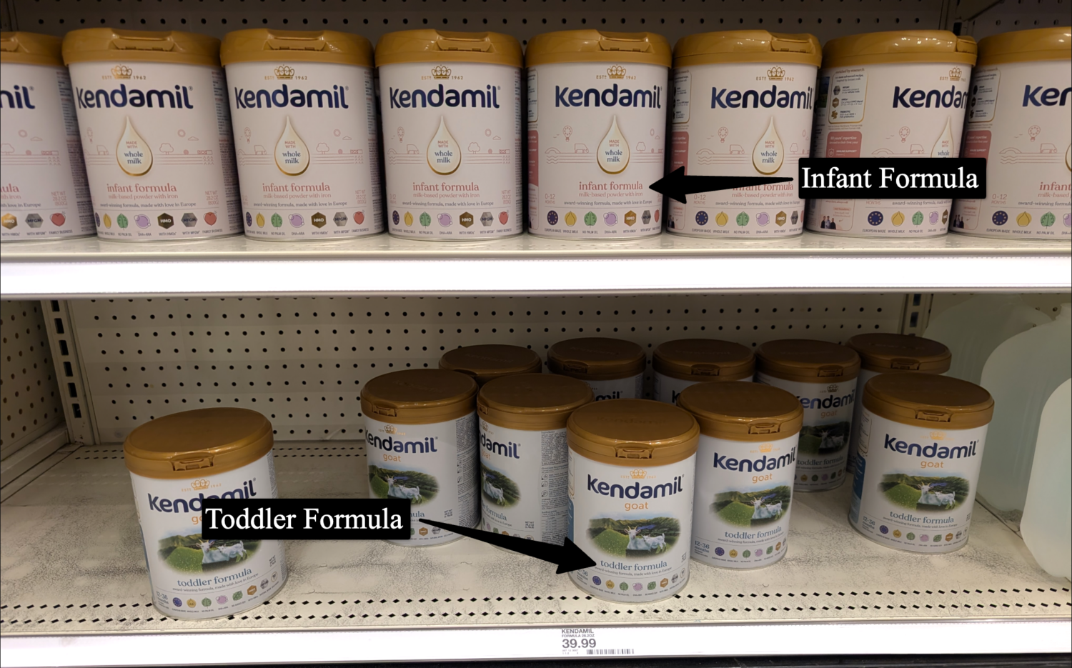 Toddler Formulas