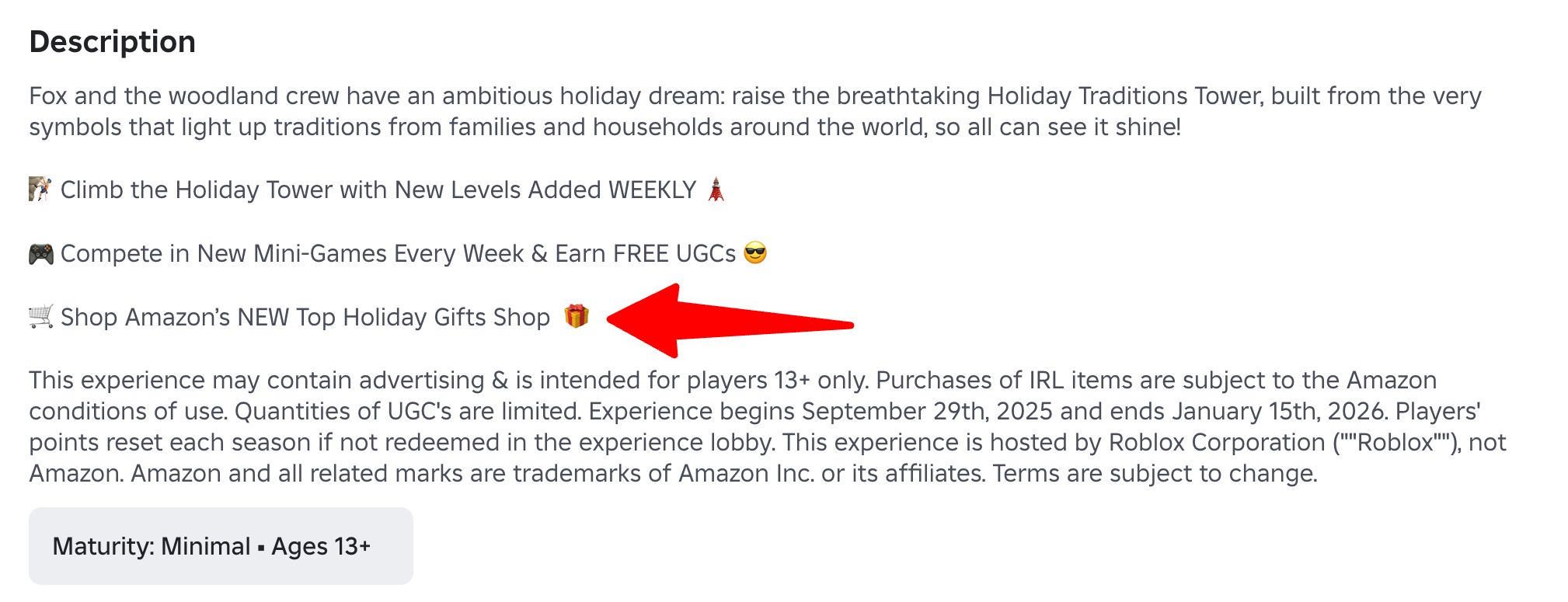 Amazon's Great Holiday Climb