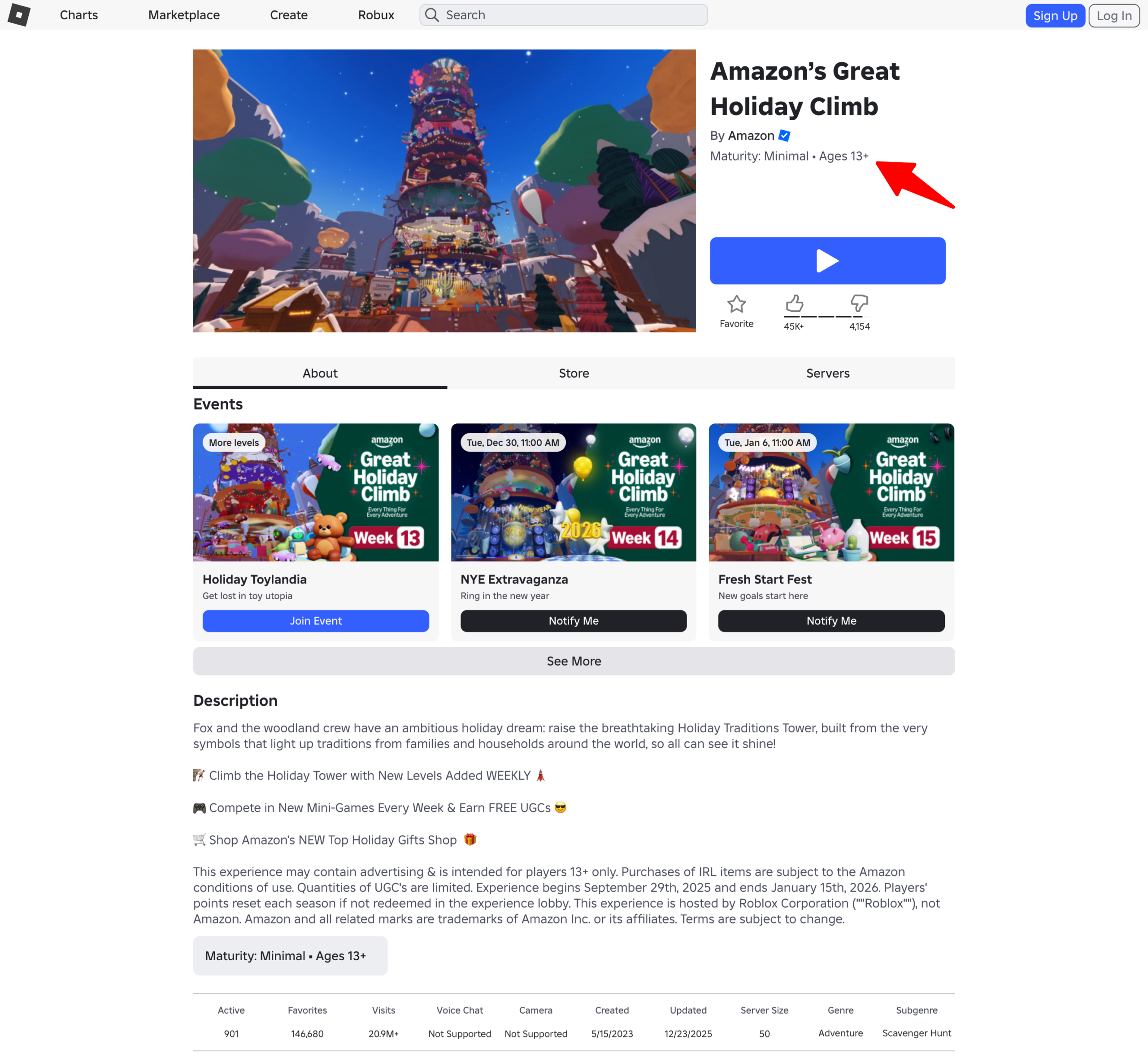 Amazon's Great Holiday Climb